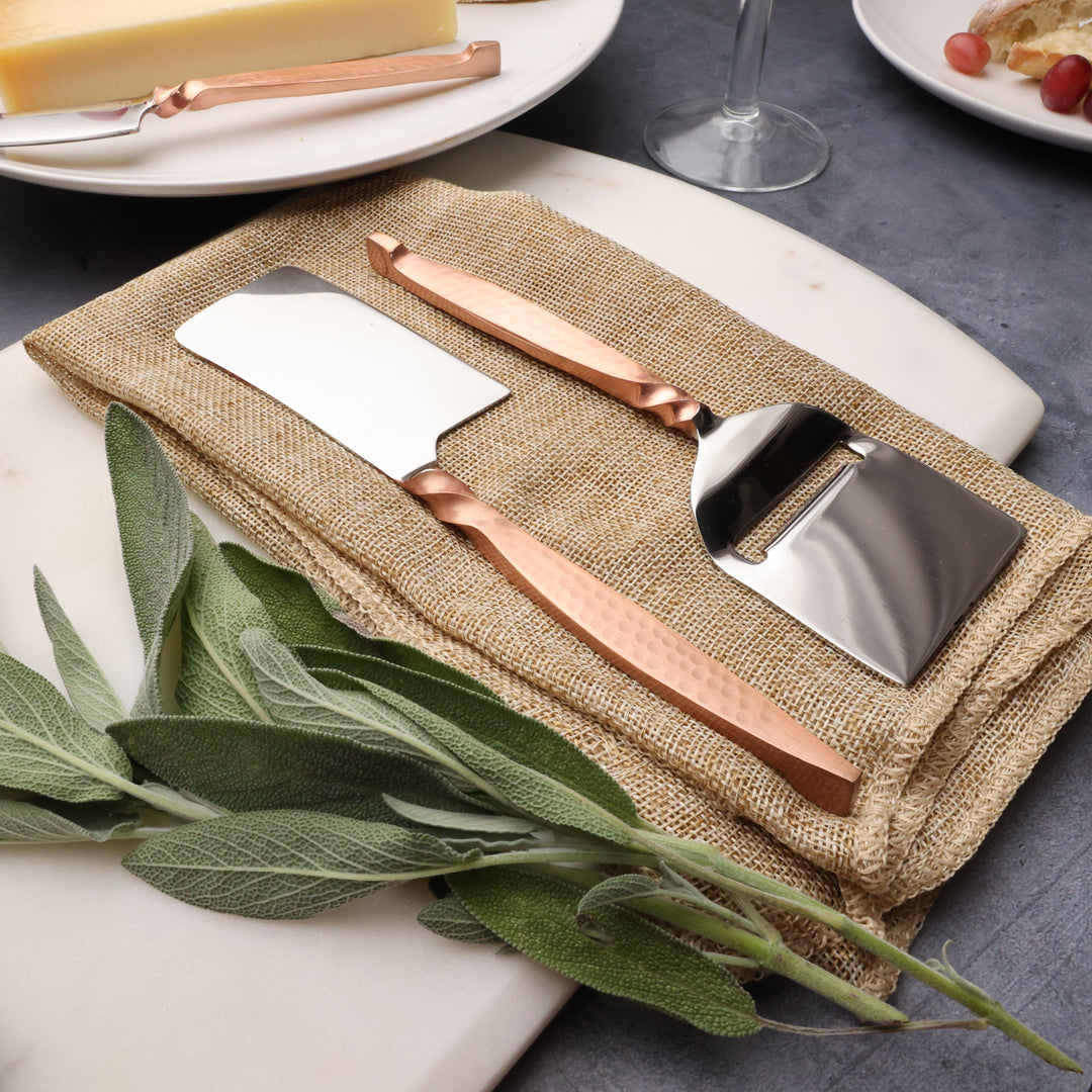 TWISTED URBAN CHEESE KNIFE 3 PC. SET - INOX Artisans