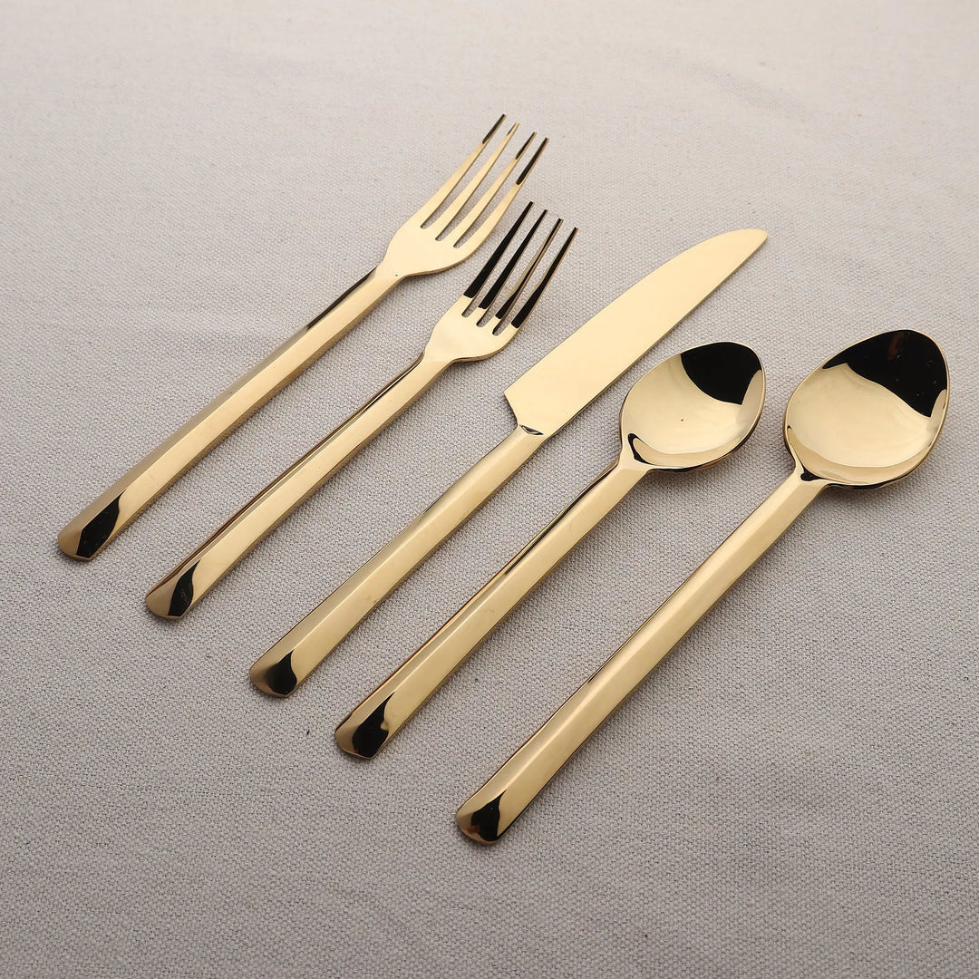 Ariella PVD Flatware - 5 Pc. Flatware Set