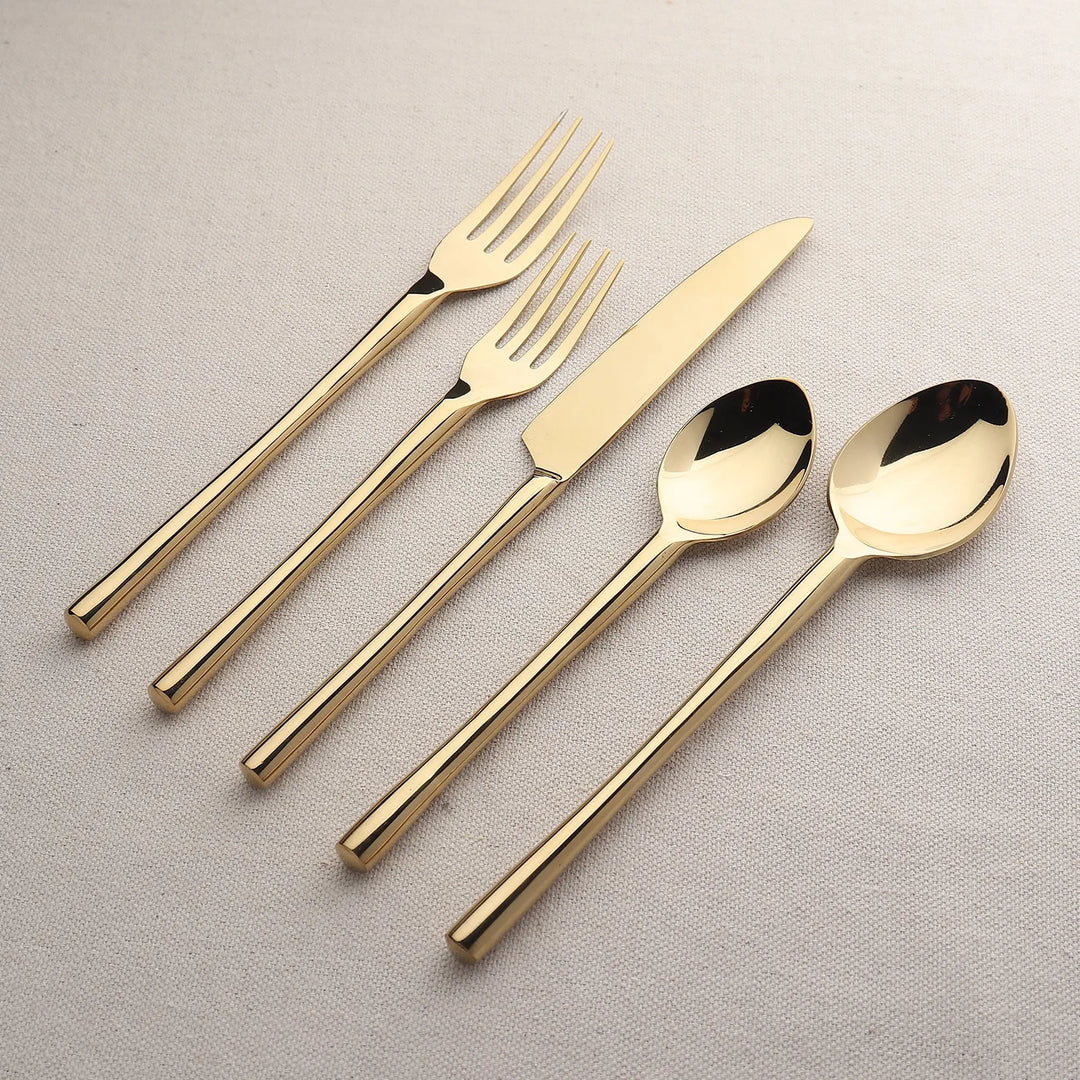 Camellia Flatware: 5-Pc. Place Setting for Elegant Dining