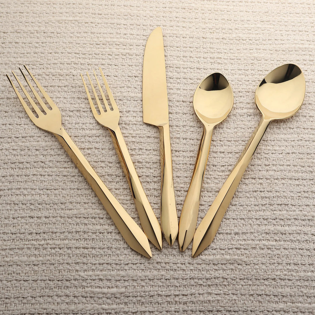 Estique PVD 5 Pc. Flatware Set - INOX Artisans