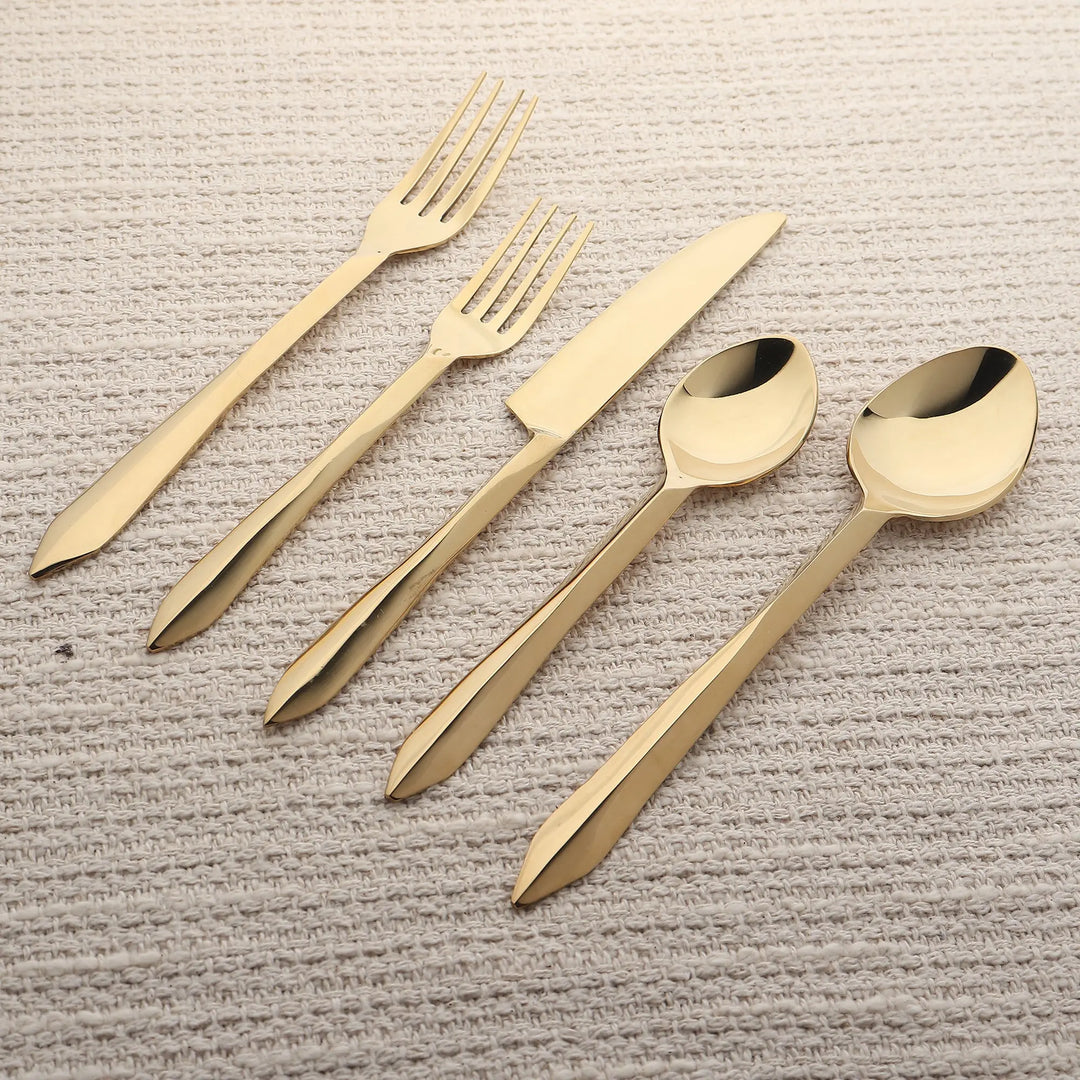 Estique PVD 5 Pc. Flatware Set - INOX Artisans