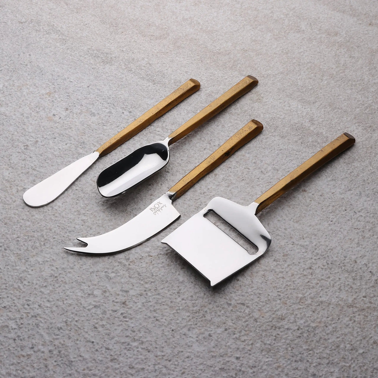 PLATEAU CHEESE TOOLS 4 PC. SET - INOX Artisans