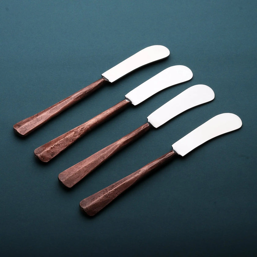 RIDGE BUTTER KNIFE/SPREADER 4 PC. SET - INOX Artisans