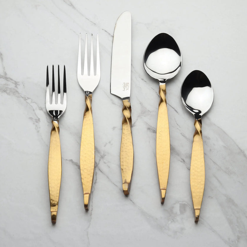 Unique Flatware - Twisted Urban 5-Pc. Place Setting