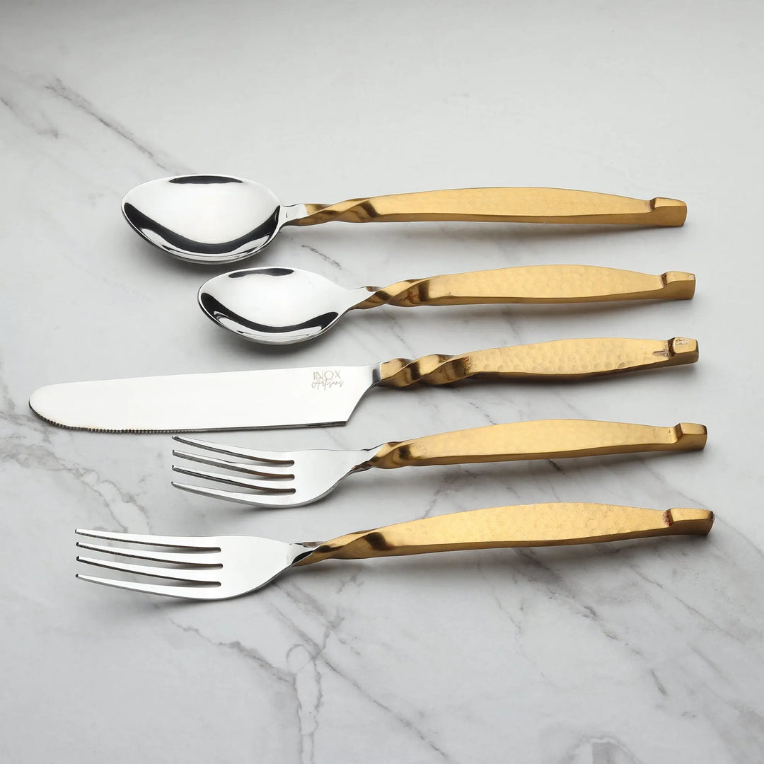 Unique Flatware - Twisted Urban 5-Pc. Place Setting