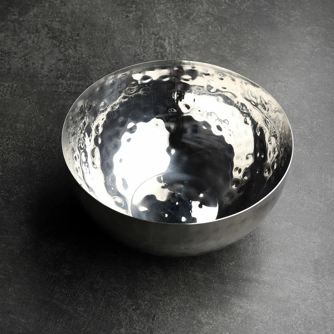 Full Polished & Stylish 8" Stainless Steel Fruit Bowl | Order Now
