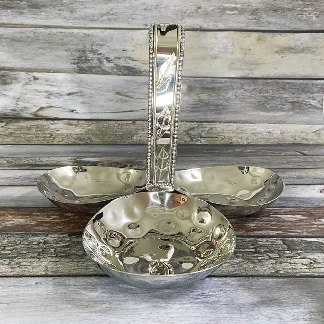 Hammered Bowl - Handcrafted Willow Nut Bowl for Your Kitchen