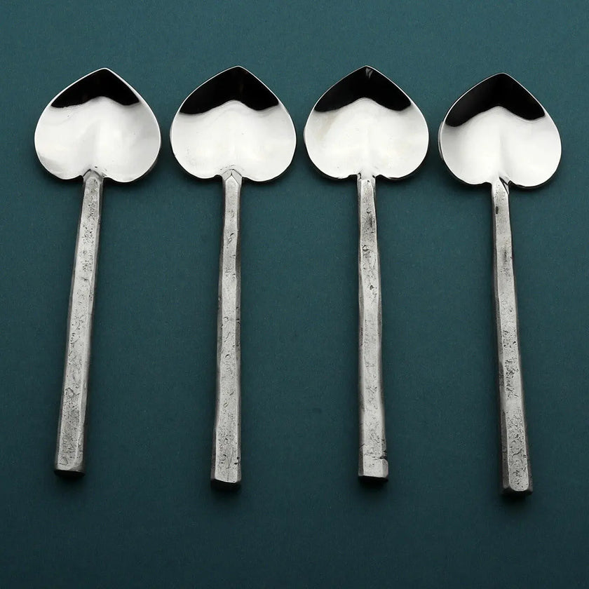 Jason Heart Coffee/Dessert Table Spoon 4 Pc. Set