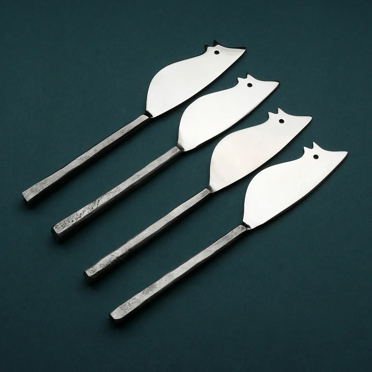Jason Ratoncito Cheese Spreader/Knife 4 Pc. Set - INOX Artisans