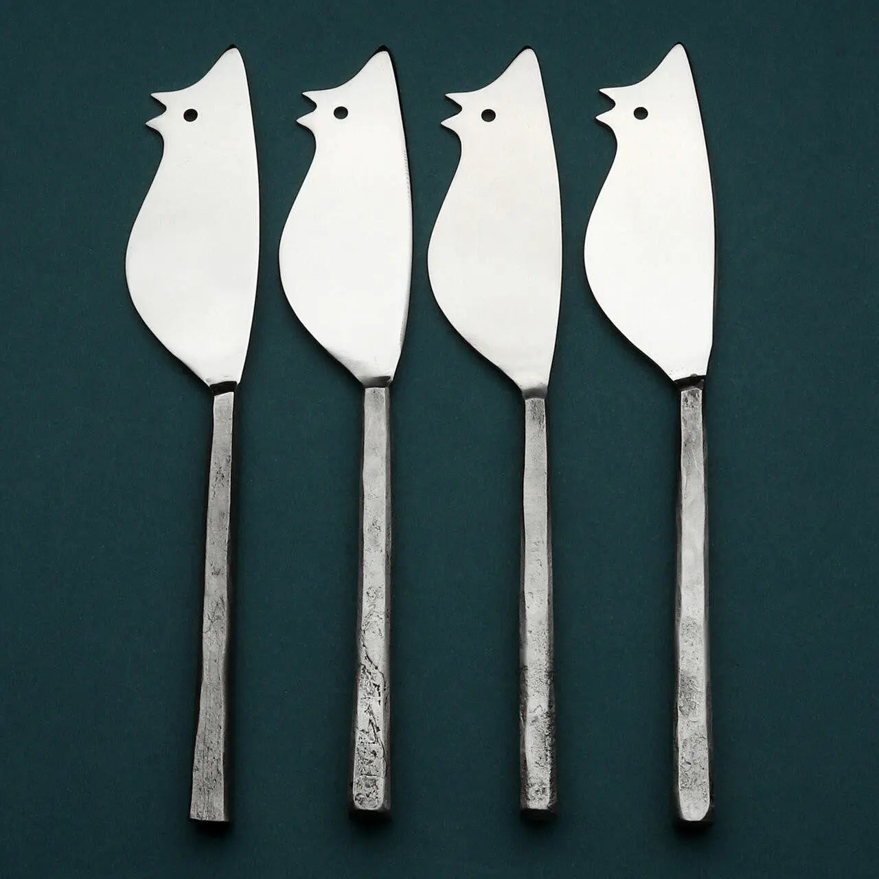 Jason Ratoncito Cheese Spreader/Knife 4 Pc. Set - INOX Artisans