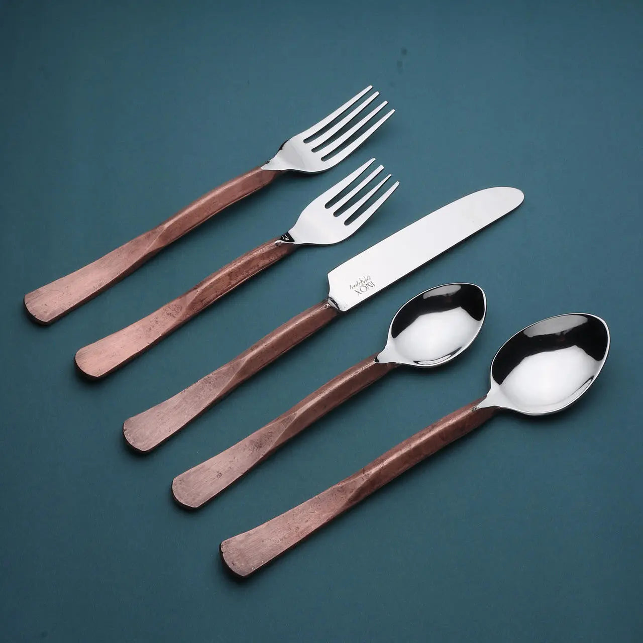 Flatware Sets: Unique Hand-Forged Flatware Sets – INOX Artisans