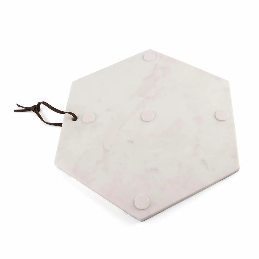 Hexagonal Marble Board - Ovada Marble Charcuterie Board
