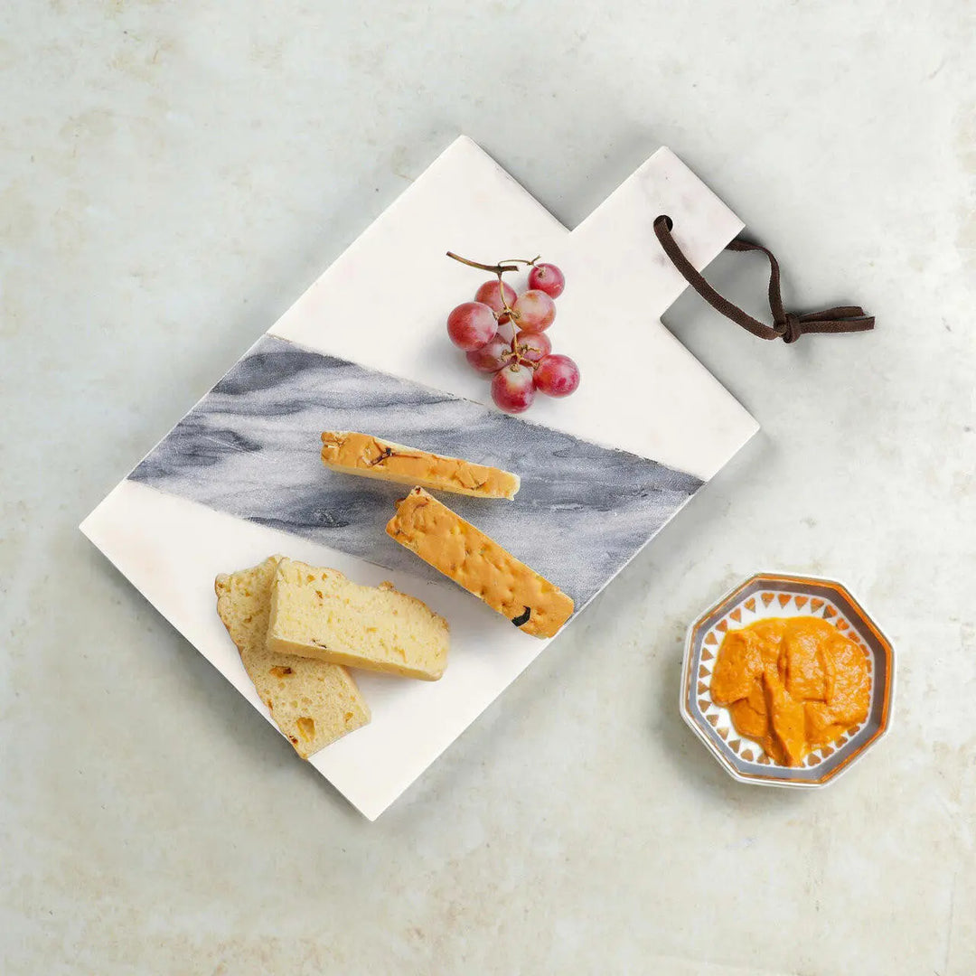 Piera White And Gray Board | Inox Artisans