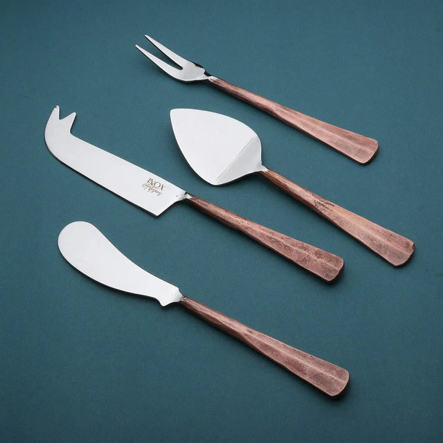 Ridge Cheese Accessories - 4 Pc. Set for Perfect Cheese Enjoyment