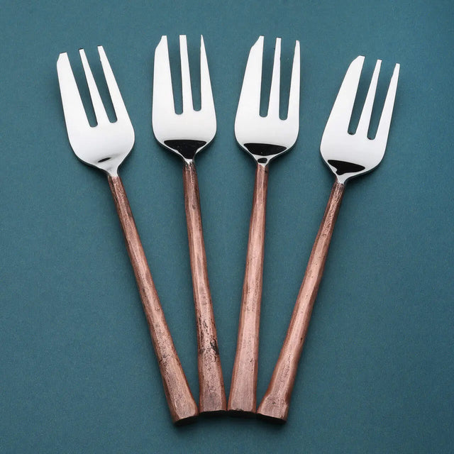 Sundance Pastry Forks 4 Pc. Set | Inox Artisans