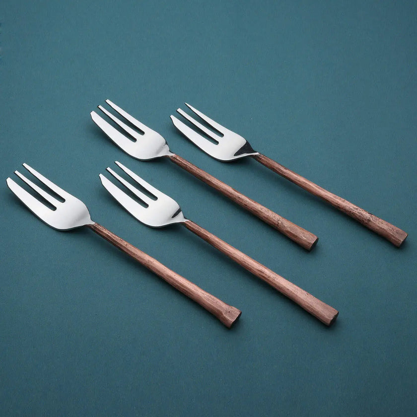 Elegant Dessert Forks - Sundance Pastry Forks 4 Pc. Set