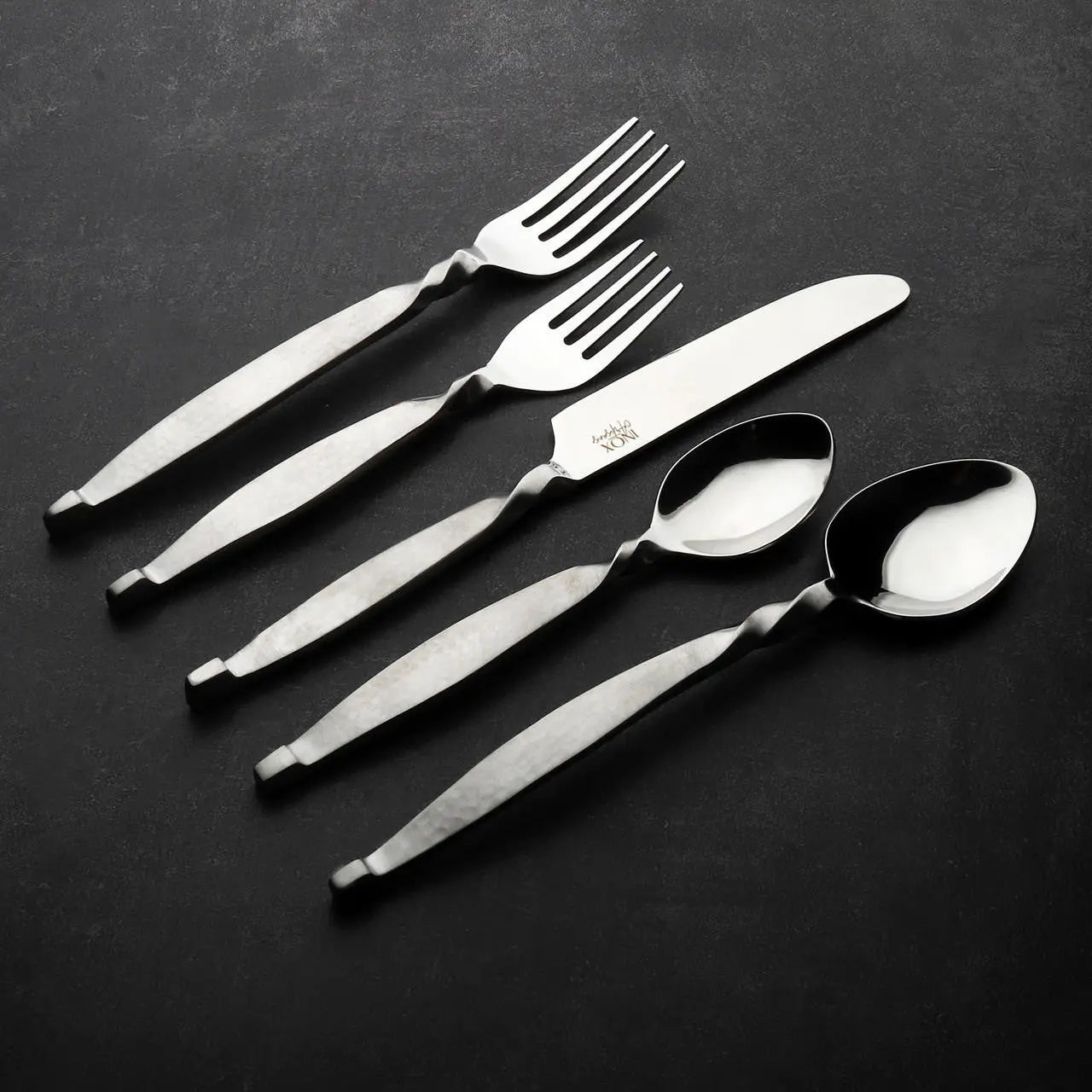 Unique Flatware - Twisted Urban 5-Pc. Place Setting